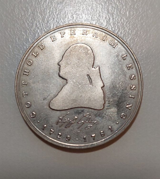 5 Deutsche Mark - BRD - 1981 Gotthold Ephraim Lessing | Kaufen auf Ricardo