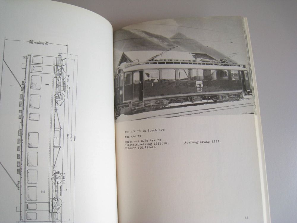 Die Elektrischen Lokomotiven+Triebwagen der Rhätischen Bahn | Kaufen auf Ricardo