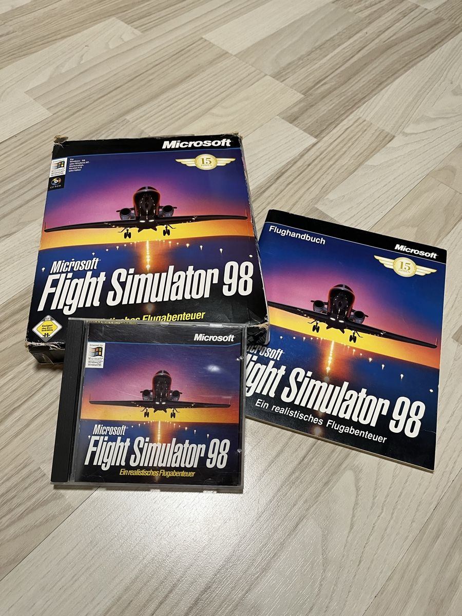 Microsoft Flight Simulator 98 PC-Spiel - Retro Games 51 (Gebraucht) in ...