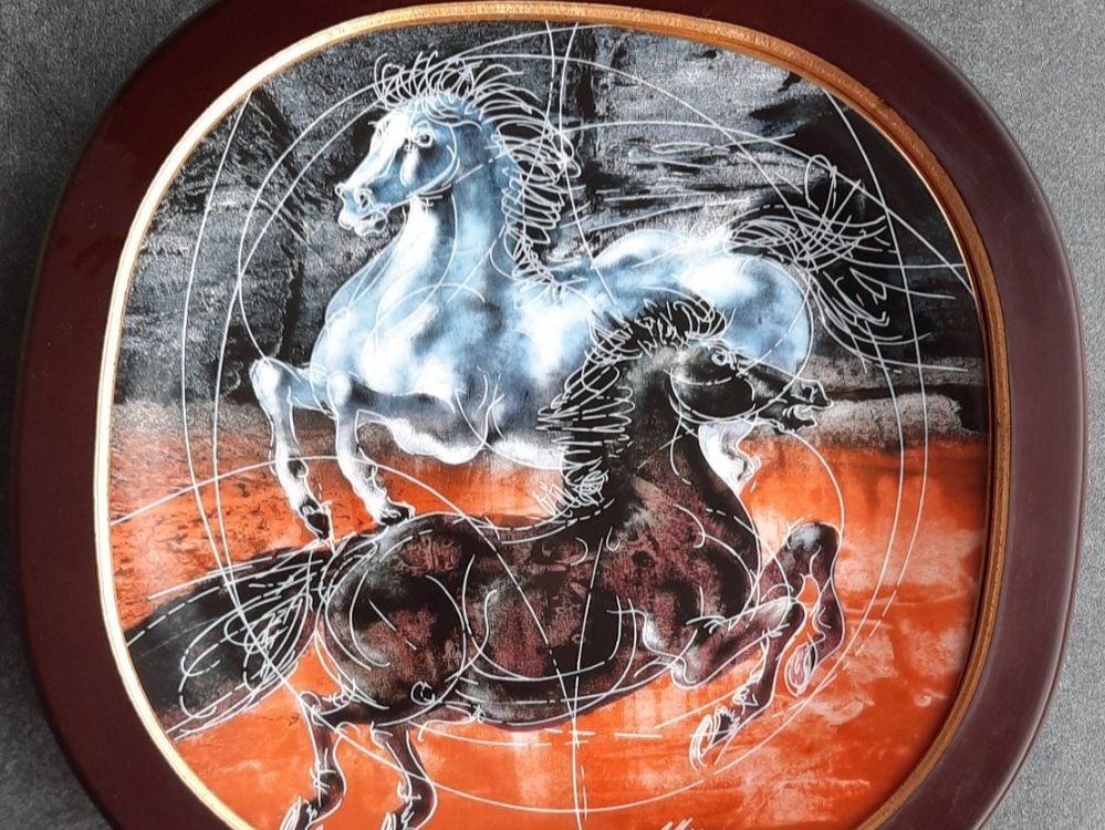 Hans Erni-Porzelanwandteller von Rosental (Gebraucht) in Hausen AG für CHF 10 – mit Lieferung ...