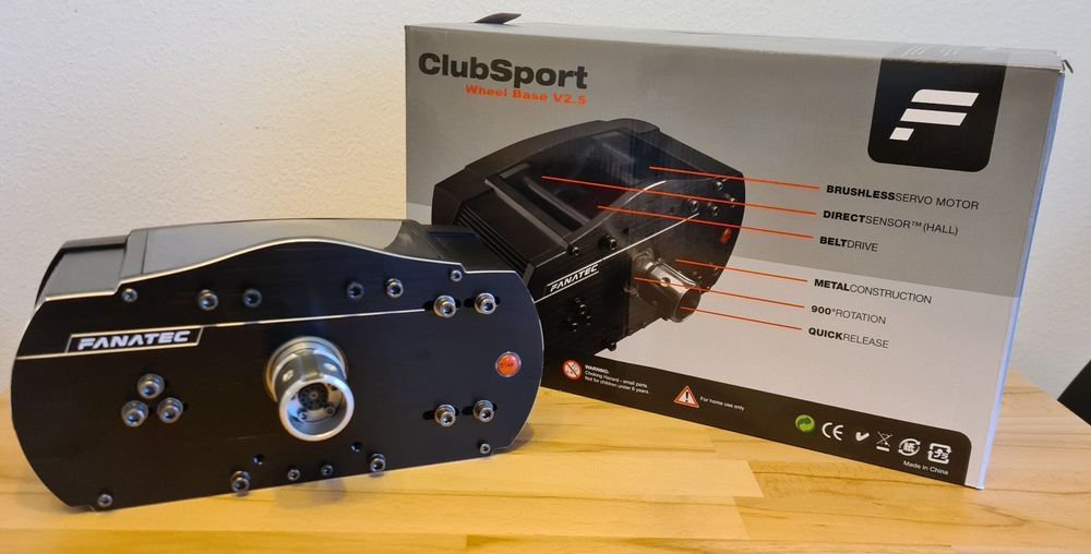 Fanatec ClubSport Wheel Base V2.5 (Gebraucht) in Baar für CHF 322 – mit ...