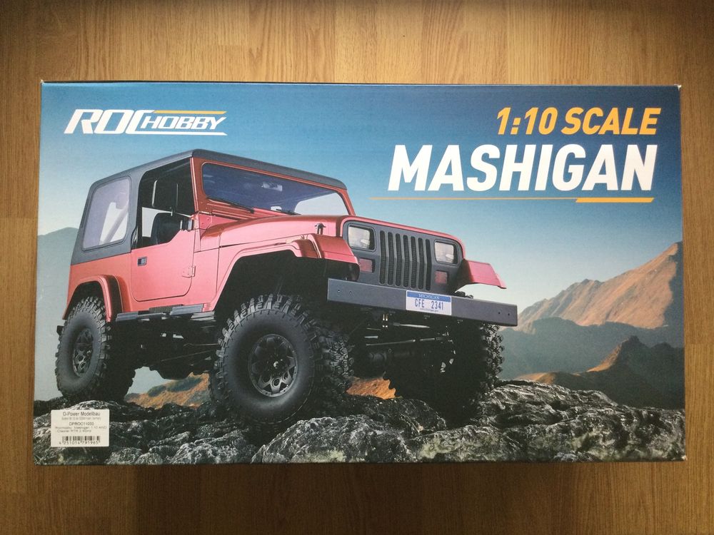RC Scale Crawler Rochobby Mashigan (Jeep Wrangler) 1:10 | Kaufen auf Ricardo