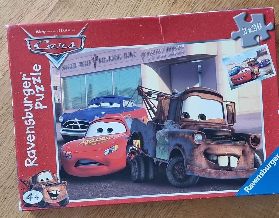 Ravensburger Cars Puzzle 2x20 Teile ab 4J vollständig (Gebraucht) in ...