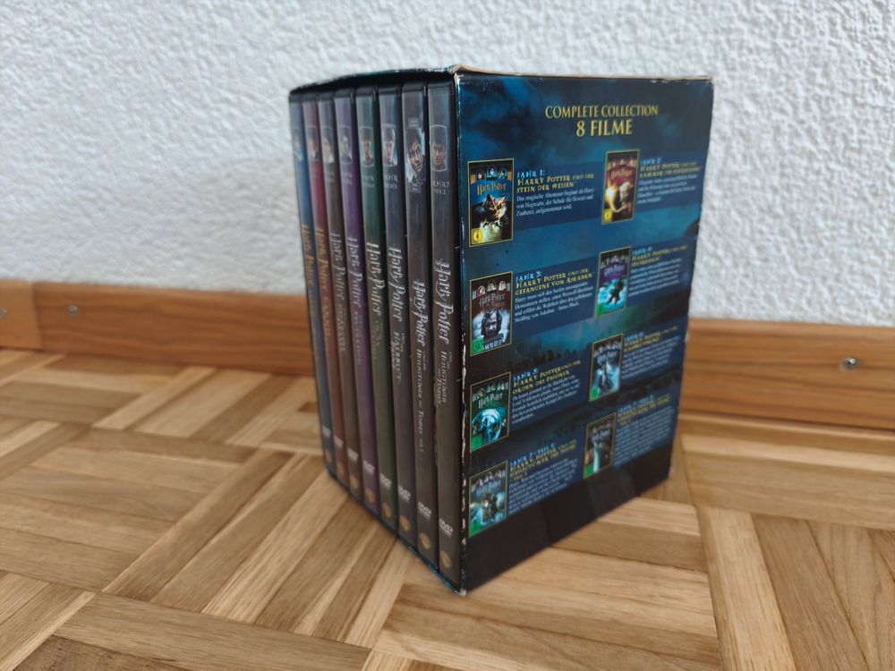 Harry Potter DVD Collection – 16 Discs mit Extras (Gebraucht) in ...