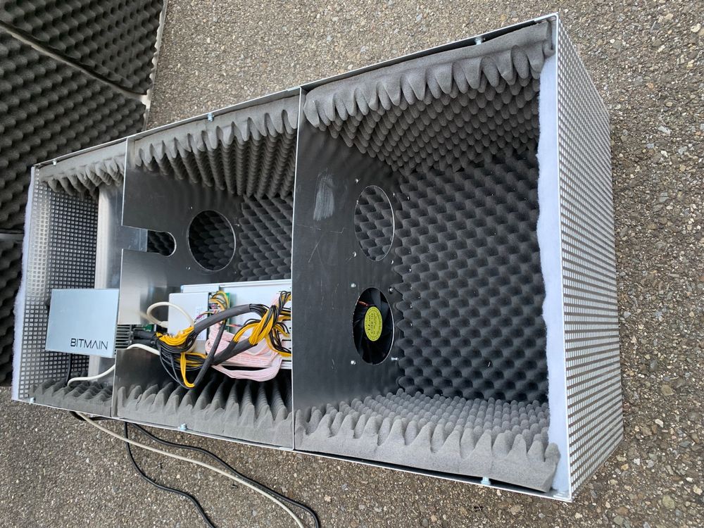 Bitmain antminer L3+ inkl. Silencer Box | Kaufen auf Ricardo