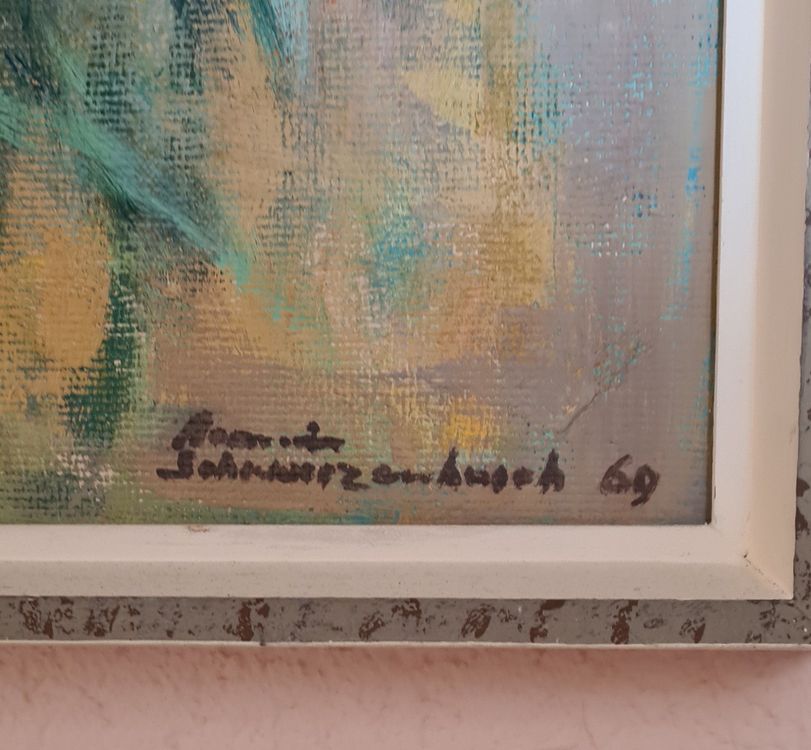 Armin Schwarzenbach Gemälde (Gebraucht) in Interlaken für CHF 350 – nur Abholung auf Ricardo kaufen