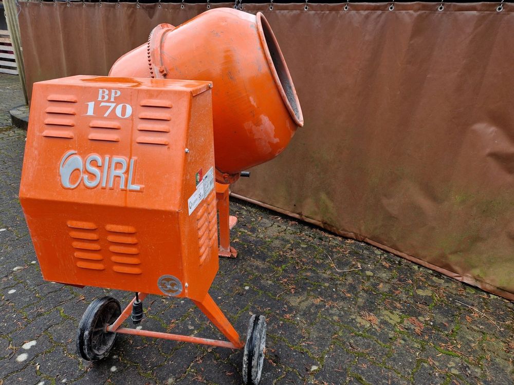 Betonmischer Sirl 170 lt für Profi wenig gebraucht (Gebraucht) in ...