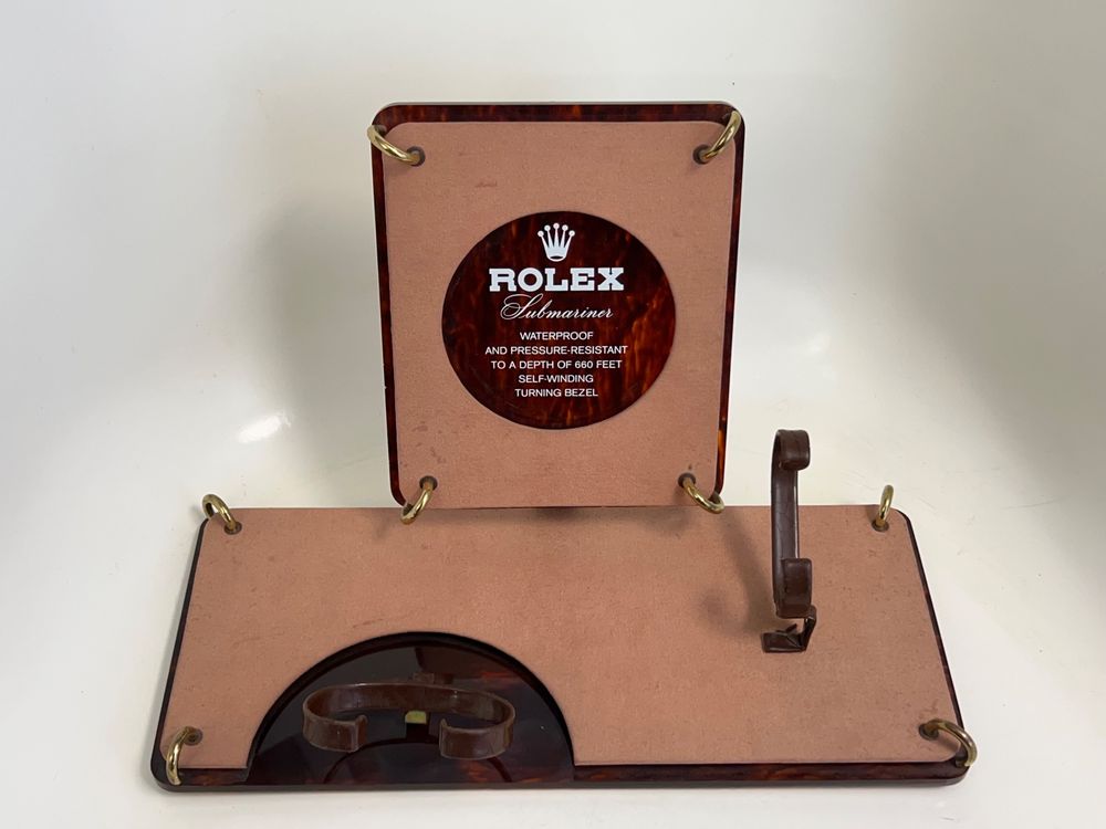 Vintage Rolex Submariner Display 1960s Bakelite | Kaufen auf Ricardo