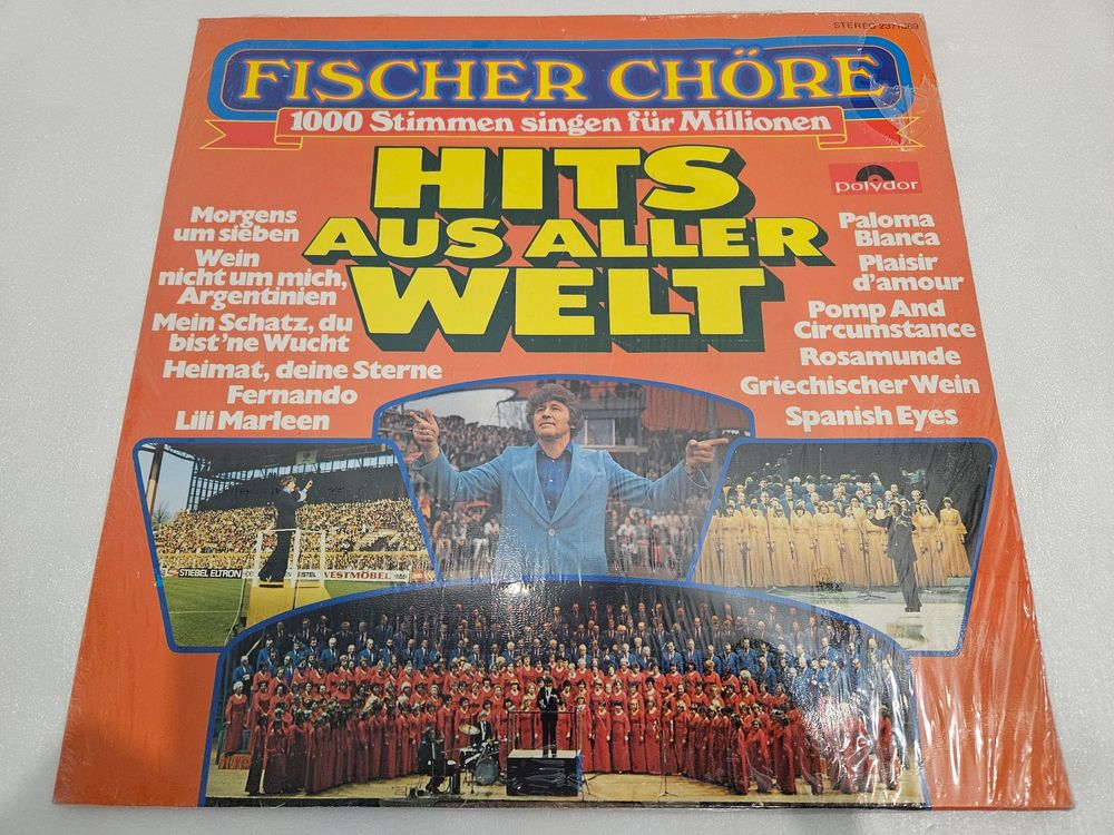 Fischer Chöre – Hits Aus Aller Welt ( LP, Pop ) (Neu (gemäss ...