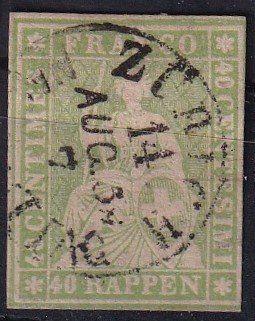 +++Strubel 25c, in guter Erhaltung+++V-O WINTERTHUR (Gebraucht) in Samnaun-Compatsch für CHF 12 ...