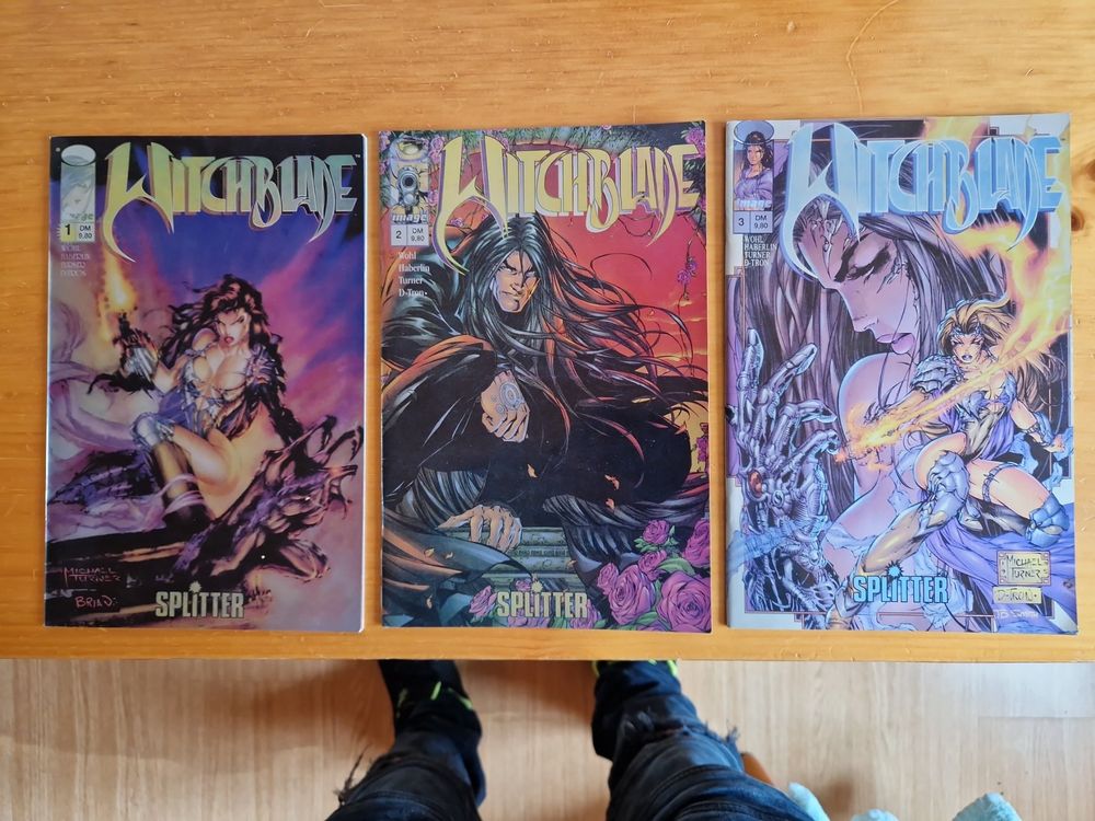 3 x Splitter Witchblade comic (Neu (gemäss Beschreibung)) in Kaltbrunn ...