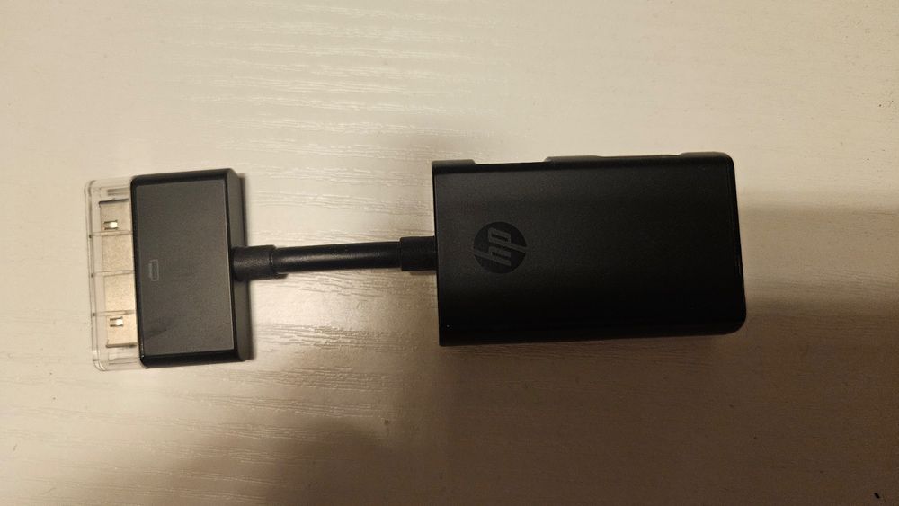 1x HP Dock Connector Ethernet/VGA Adapter für 1.- (Gebraucht) in ...