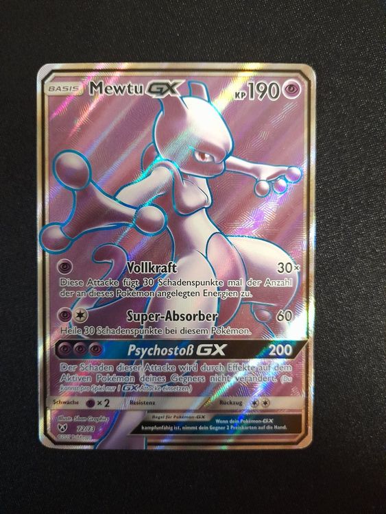 Mewtwu GX (Mewtwo GX) 72/73 | Kaufen auf Ricardo