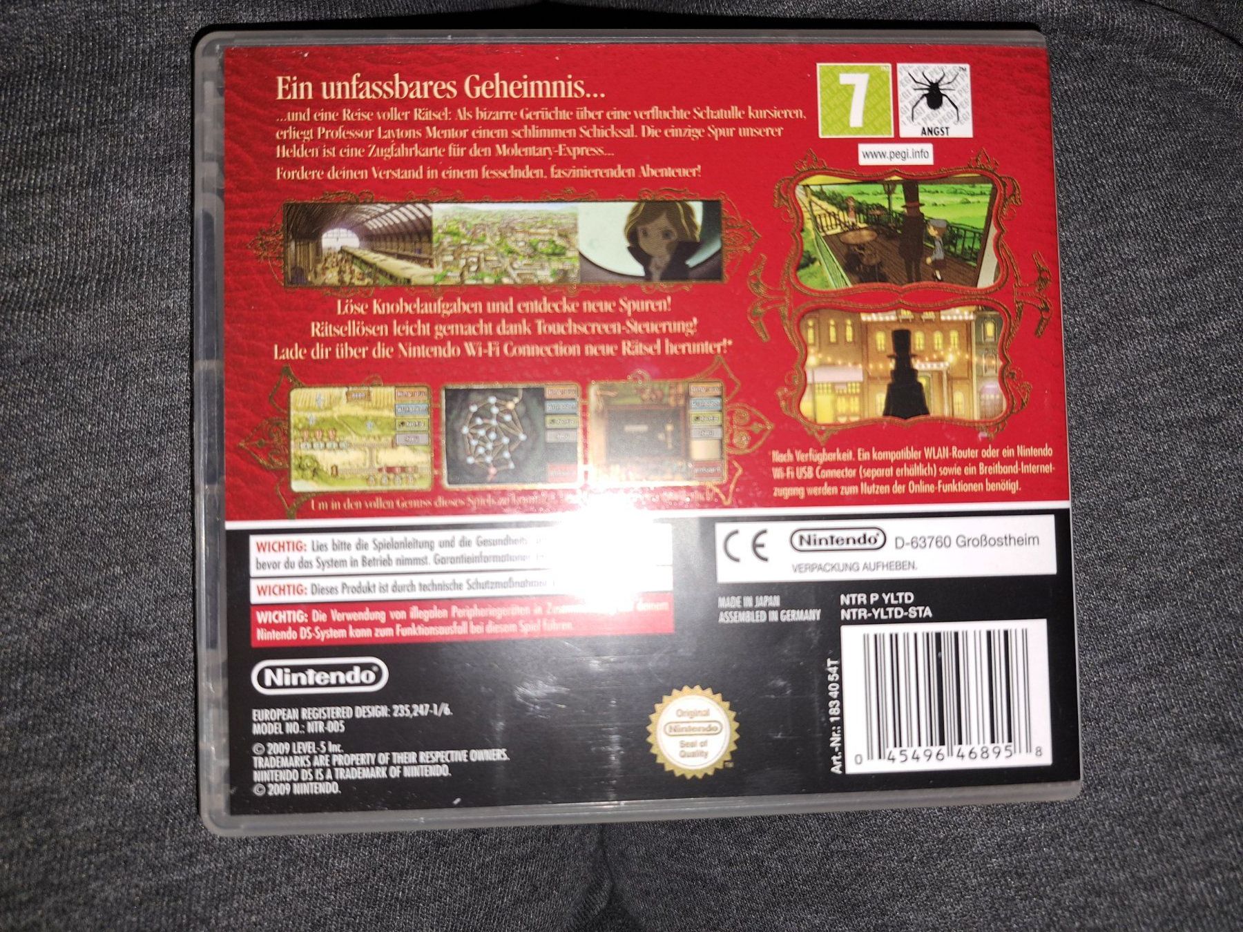 Professor Layton und die Schatulle Pandora NDS in OVP! (Gebraucht) in ...