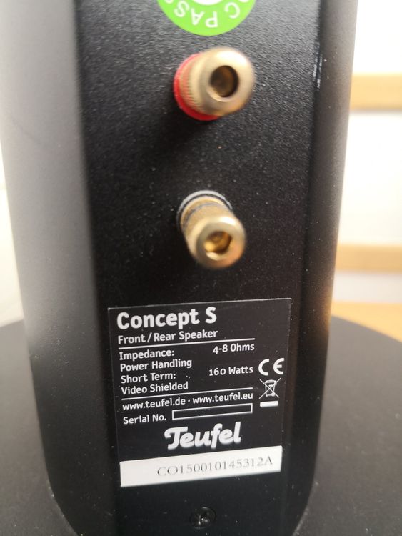 Teufel Concept S Lautsprecher | Kaufen auf Ricardo