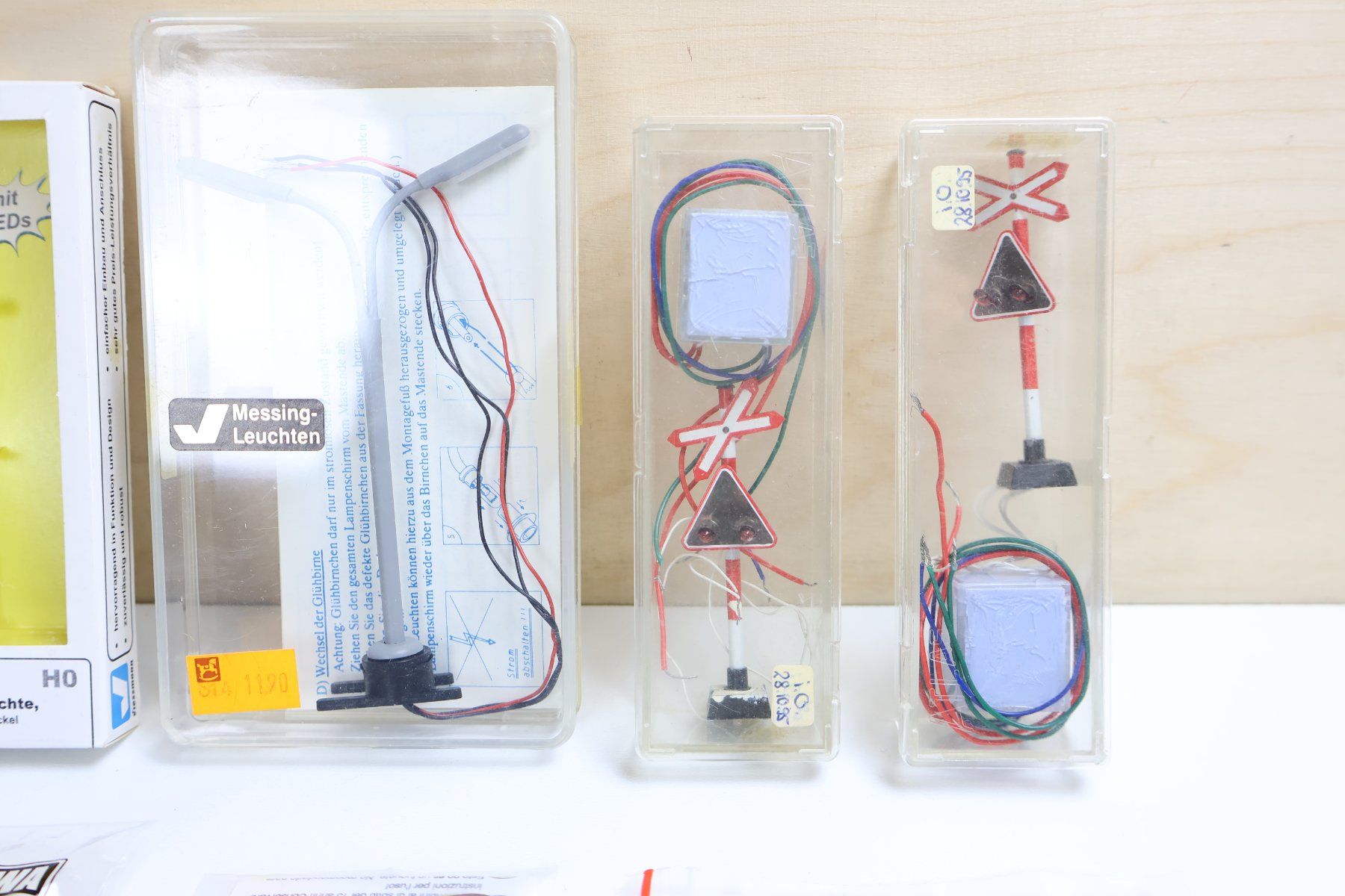 2 x BUSCH Warnblink-Signal & Viessmann Laternen & mehr H0 (Gebraucht ...