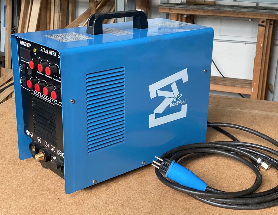 WIG Schweissgerät Stahlwerk WIG 200P (Gebraucht) in Zug für CHF 250 – mit Lieferung auf Ricardo ...