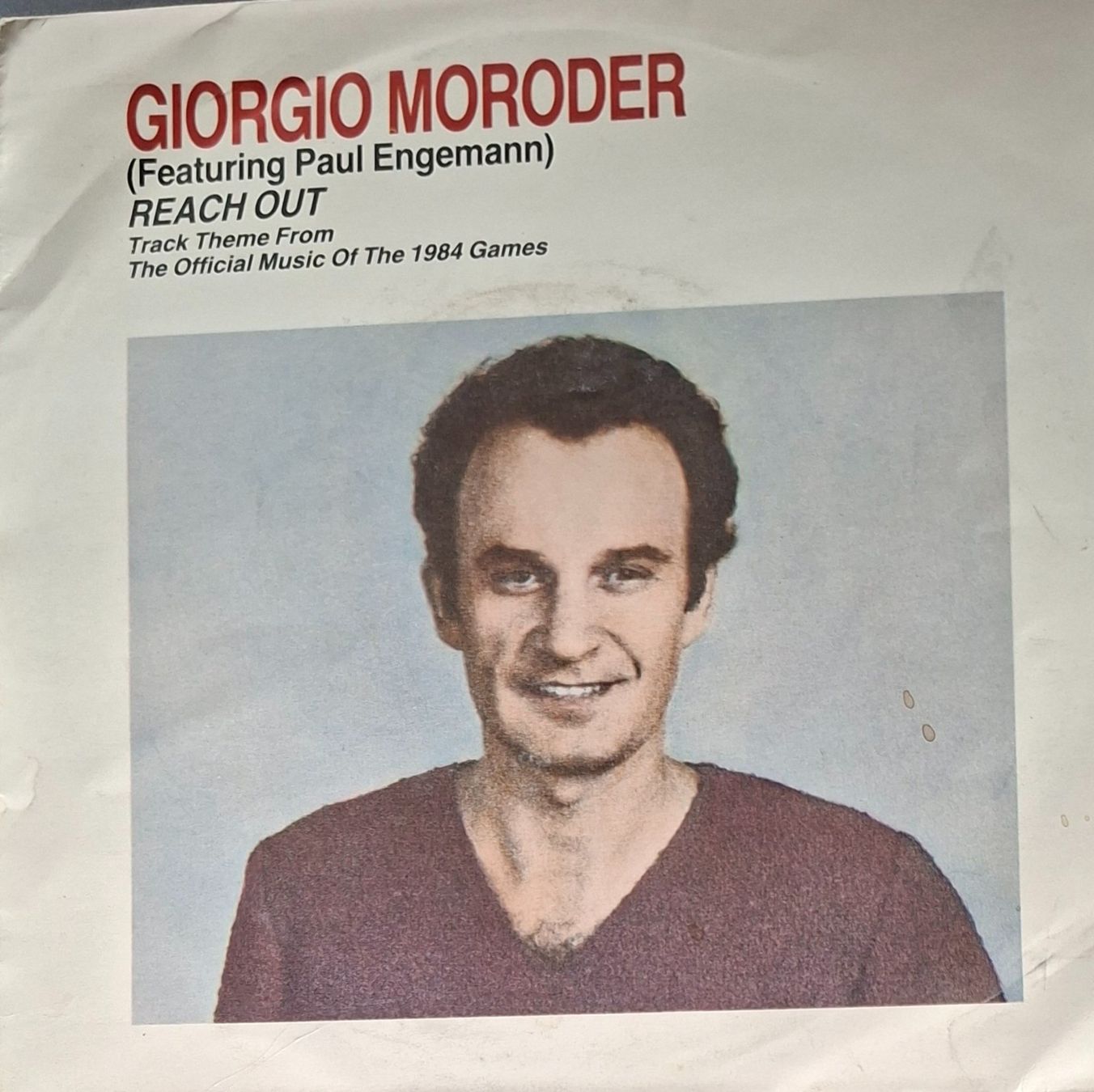 Vinyl Single Giorgio Moroder - Reach Out (The Official Music (Gebraucht ...
