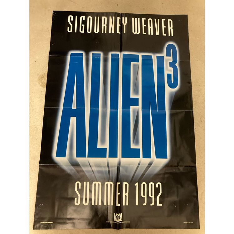 Alien 3 - Original Film Poster - Sommer 1992 - Kult! (Gebraucht) in ...