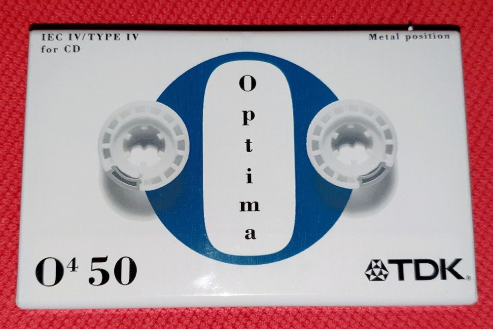 NEW PRICE....TDK" OPTIMA 50 metal" ☆☆ (Neu und originalverpackt) in ...