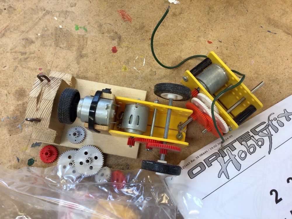 OPITEC, 9x Kit-moto-reducteur, 9x Getriebe Motor-Bausatz (Gebraucht) in ...