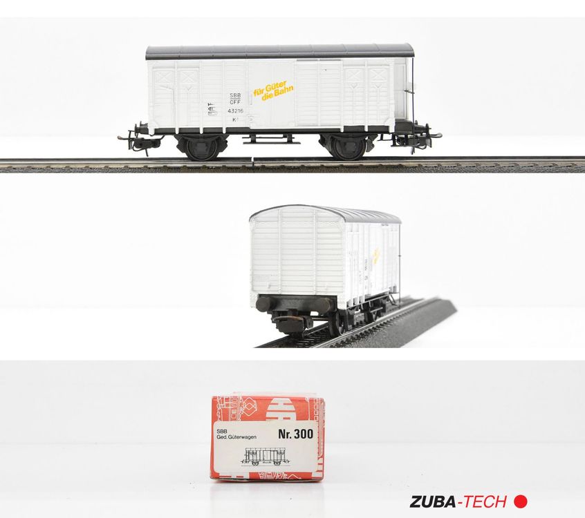 HAG 300 Güterwagen der SBB, H0 WS mit OVP (Gebraucht) in St. Gallen für ...