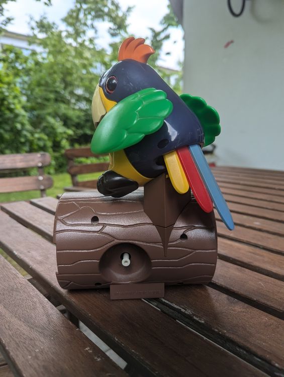 VINTAGE XONEX Squawking Parrot Alarm Clock 1992 READ (Gebraucht) in ...