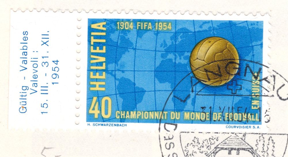 "Schatten über Kuba" auf PTT-Bögli PP + Werbestempel Langnau (Gebraucht) in Basel für CHF 9.9 ...