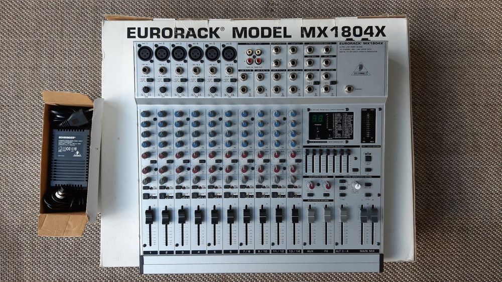 Mischpult Behringer Eurorack MX1804X | Kaufen auf Ricardo