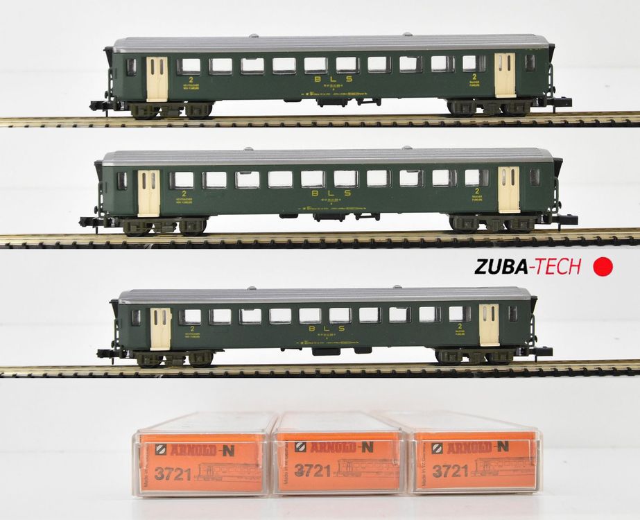 Arnold 3x Personenwagen EW I BLS Spur N mit OVP | Kaufen auf Ricardo