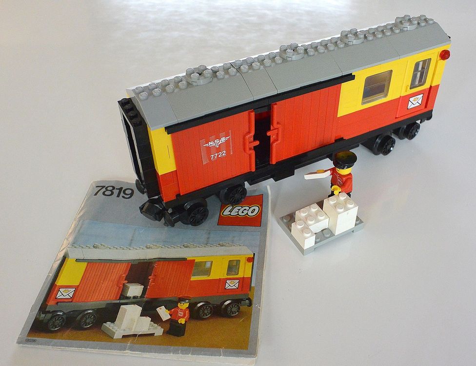 LEGO Eisenbahn Post-Wagon 7819 | Kaufen auf Ricardo