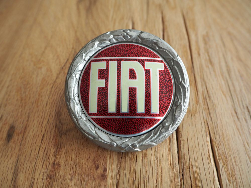 Fiat Emblem Schriftzug Oldtimer | Kaufen auf Ricardo
