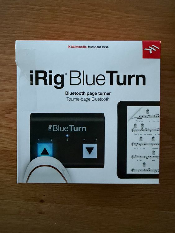 iRig Blue Turn - Bluetooth Fusspedal (Gebraucht) in Wetzikon ZH für CHF ...