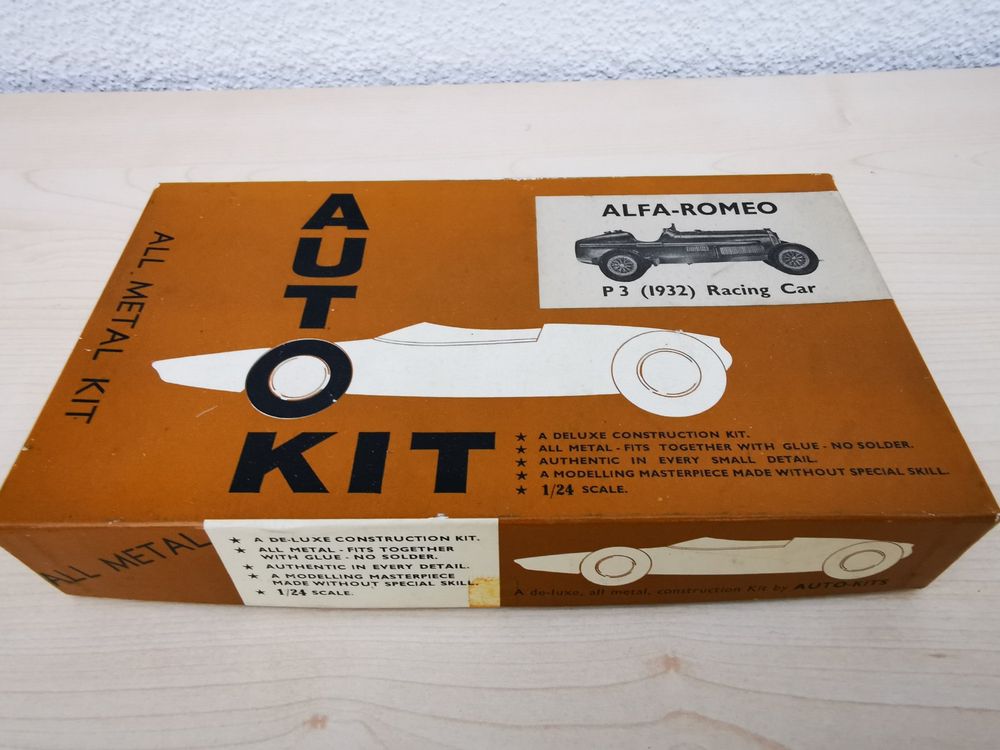 Finecast Autokit 1/24 Alfa Romeo P3 1932, full metal kit (Neu und ...