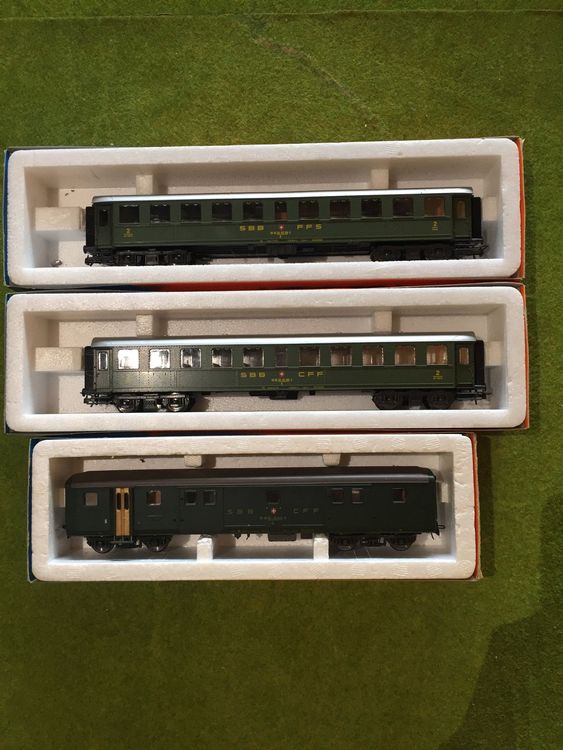 3 SBB Personenwagen von ROCO | Kaufen auf Ricardo