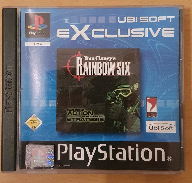 Sony PlayStation 1 PSX (PAL) Game 🎮 Tom Clancys Rainbow Six | Kaufen ...