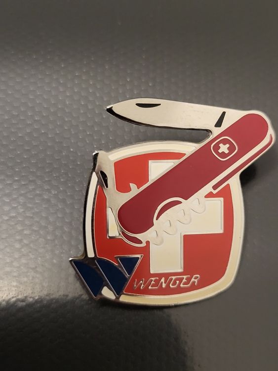 Wenger Pin / Sackmesser SchweizermesserMotiv, neuwertig | Kaufen auf ...