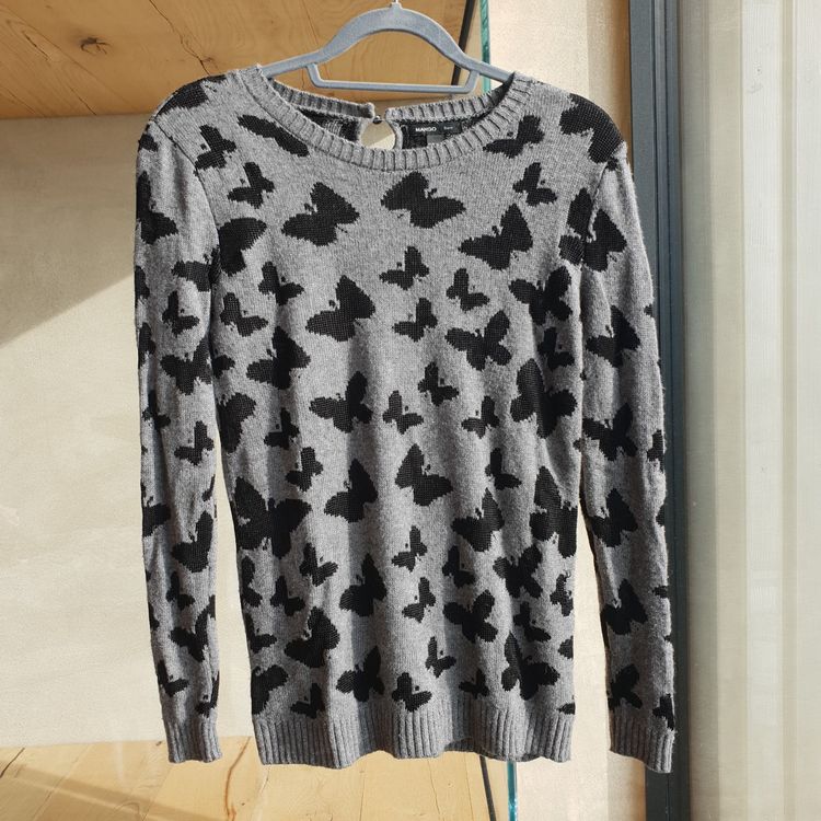 🐸 MANGO SUIT SCHMETTERLING PULLOVER Gr S (Gebraucht) in Môtier (Vully ...