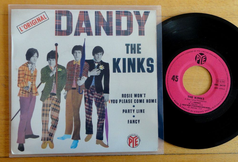 EP-SI THE KINKS dandy PYE 1966 (Gebraucht) in Kesswil für CHF 6 – mit ...