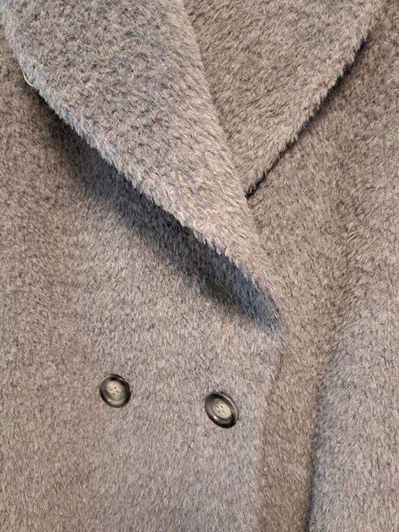 Mantel von Intrend by MAX MARA, Alpaka-Wolle, grau, 38 / M-L (Neu ...