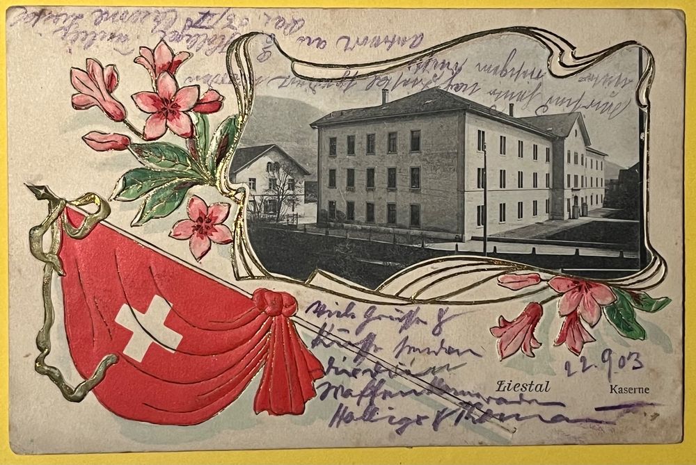 AK Liestal Kaserne 1903 (Gebraucht) in Utzenstorf für CHF 8 – mit ...