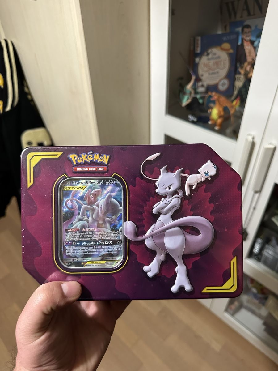 Pokémon Mewtu & Mew GX Tin Box! Neu & OVP! Selten! (Neu und ...