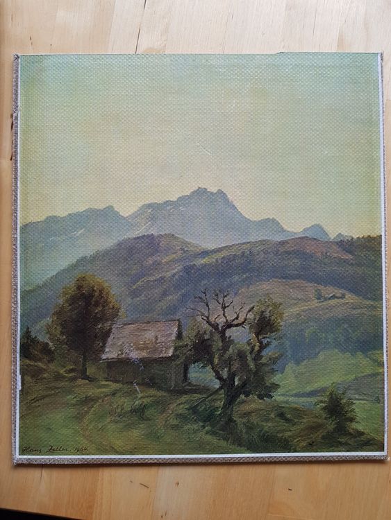 Säntis Gemälde von Hans Zeller (Teufen/AR) (Gebraucht) in Walterswil BE für CHF 50 – mit ...