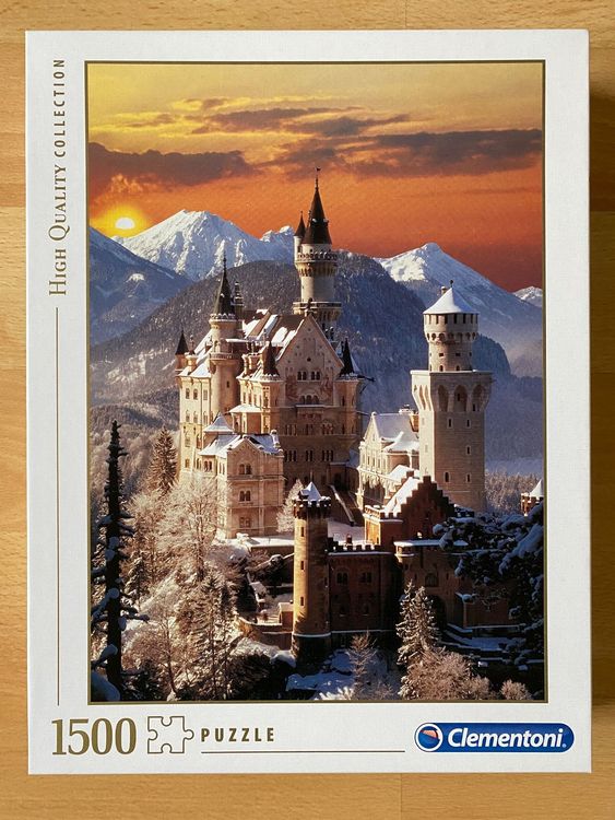 Puzzle Neuschwanstein 1500 Teile | Kaufen auf Ricardo