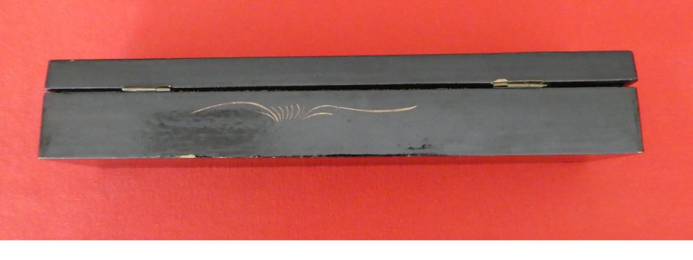 ANTIQUE BLACK LACQUERED BOX (FAN HOLDER) (Gebraucht) in Lugano für CHF ...
