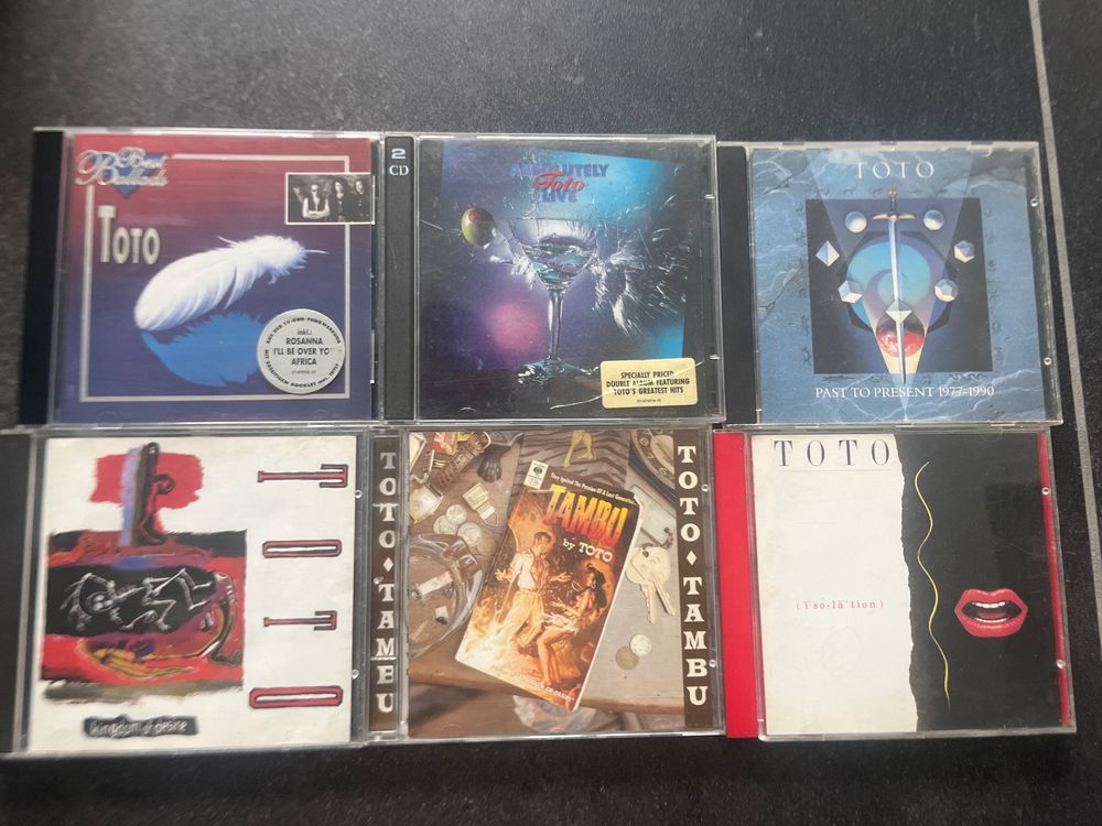 Toto - diverse CDs (Gebraucht) in für CHF 1 – nur Abholung auf Ricardo ...