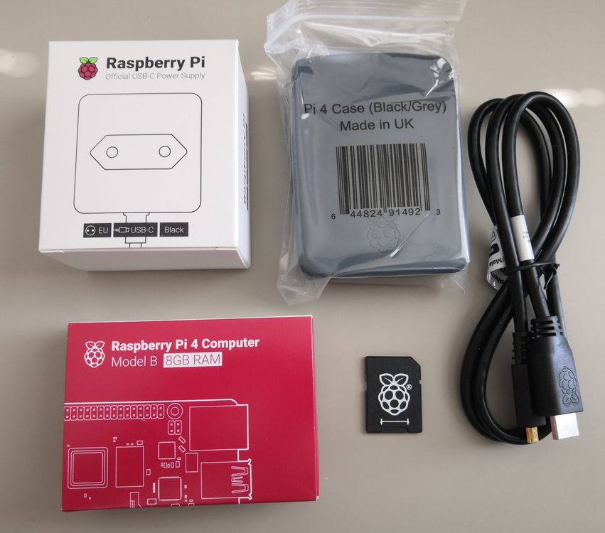 Raspberry Pi 4 8GB Kit (neu) (Neu und originalverpackt) in Veltheim AG ...