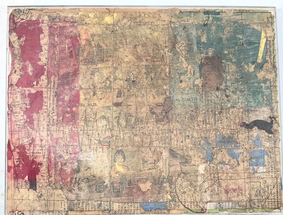 Chas Chris Hill (XX) grosse Mischtechnik Collage (Gebraucht) in Root für CHF 254 – mit Lieferung ...