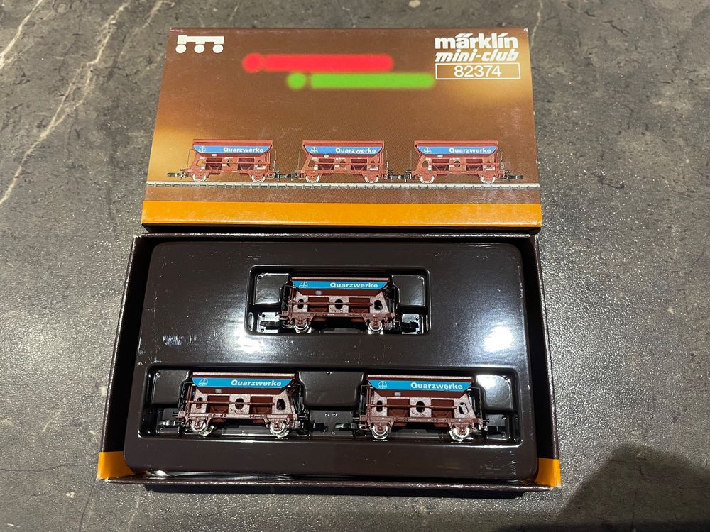 Marklin Z 82374 Wagenset Quarzwerke (Neu und originalverpackt) in Hauterive NE für CHF 69 – mit ...