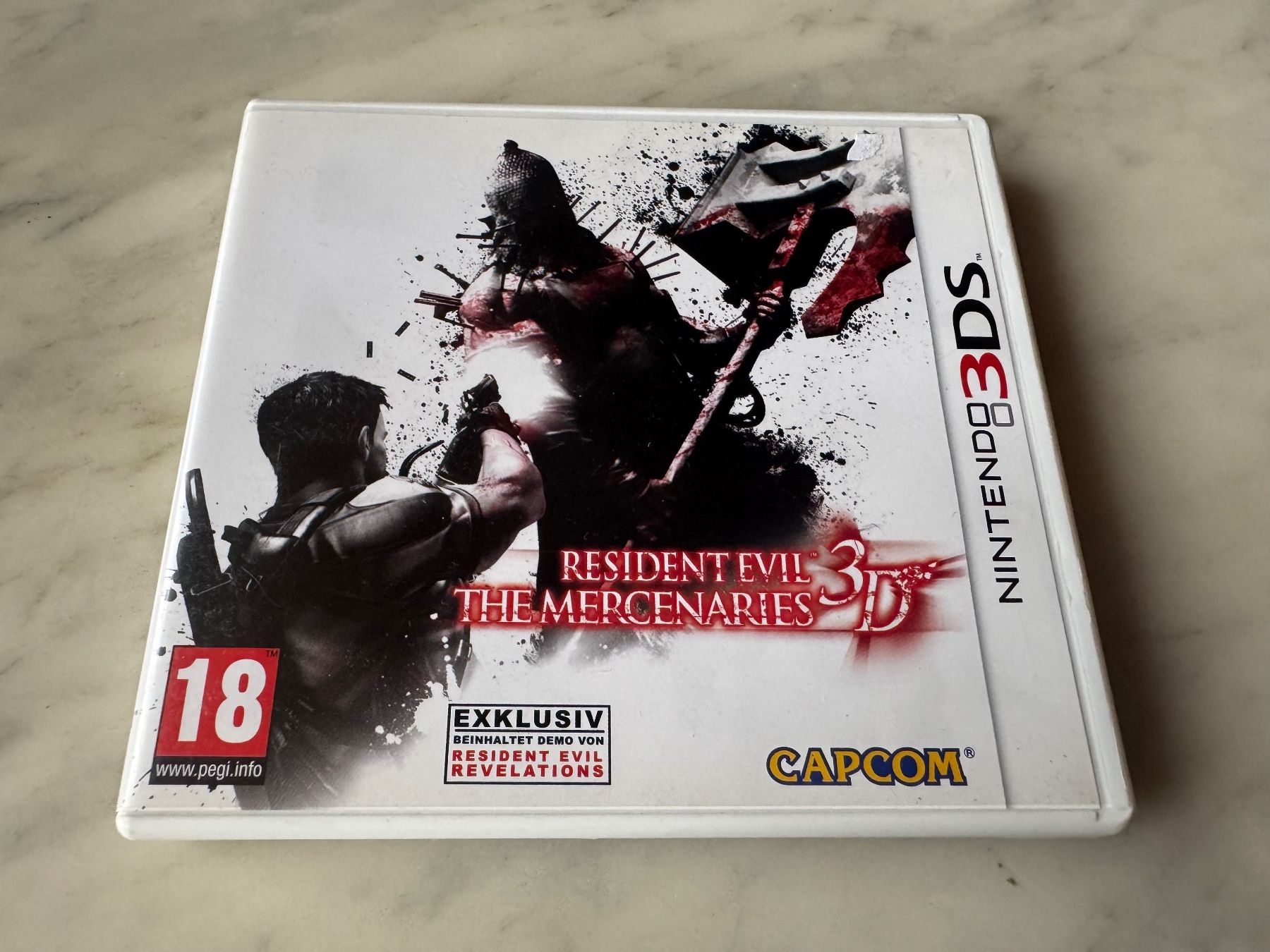 RESIDENT EVIL THE MERCENARIES 3D SPIEL FÜR NINTENDO 3DS (Gebraucht) in ...
